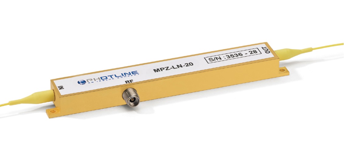0.15/10/20/40GHz Optical Phase Modulator, Photline MPZ-LN-10, Fiber ...