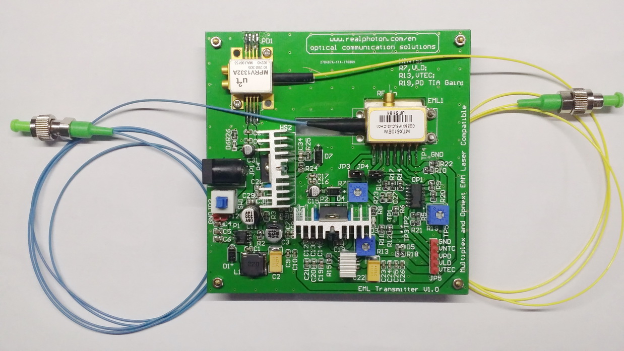 EML Optical Transmitter, 10G/40Gbps Electro-absorption Modulated Laser ...